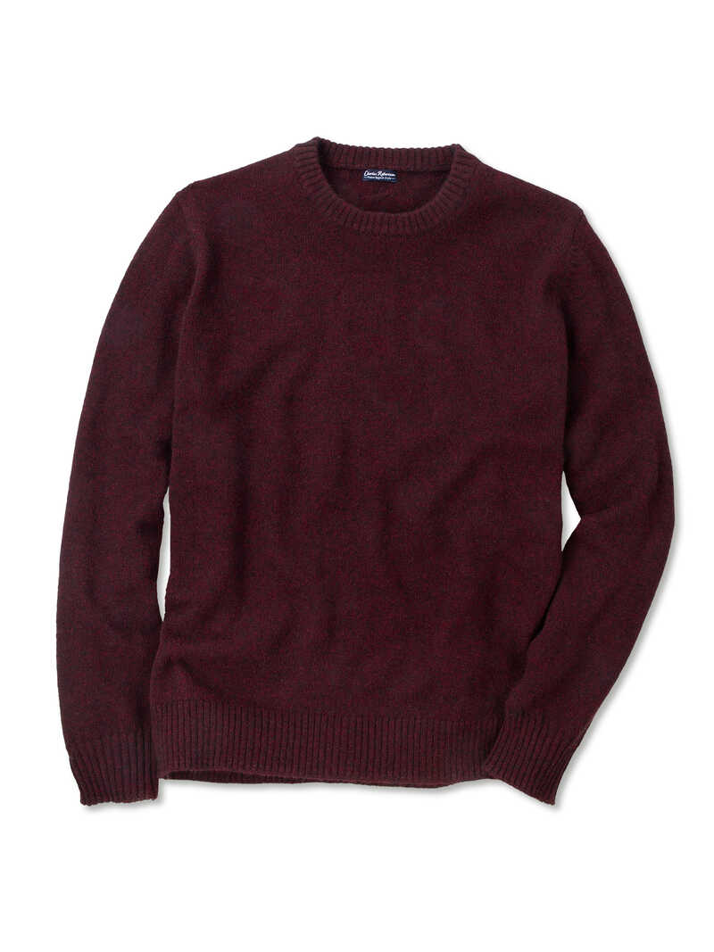 Roter Yak-Pullover Explorer von Charles Robertson